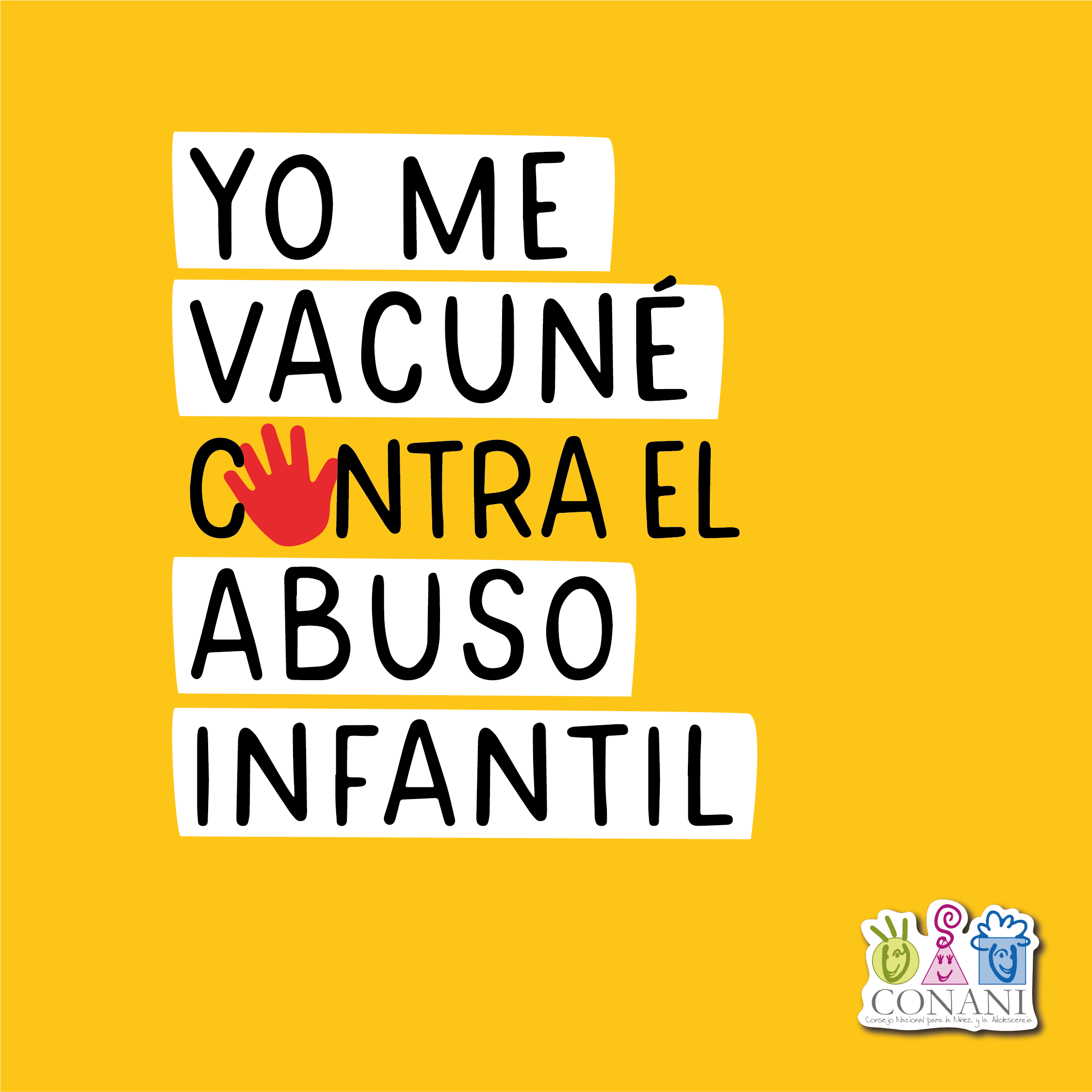 Conani inicia campaña “Yo me vacuné contra el abuso infantil” : Consejo ...
